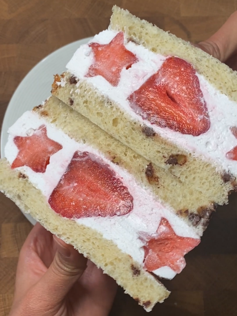 Strawberry Sando (Day 8 of Bread Challenge) - Jeanelleats Food and ...