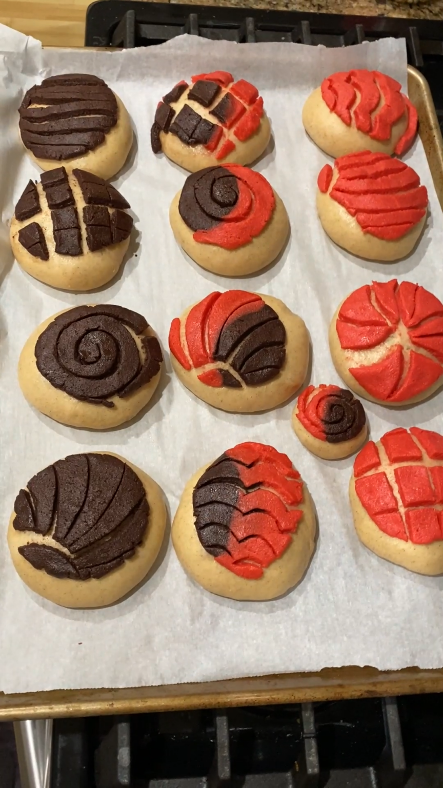 Conchas (Day 20 of Bread Challenge) - Jeanelleats Food and Travel Blog