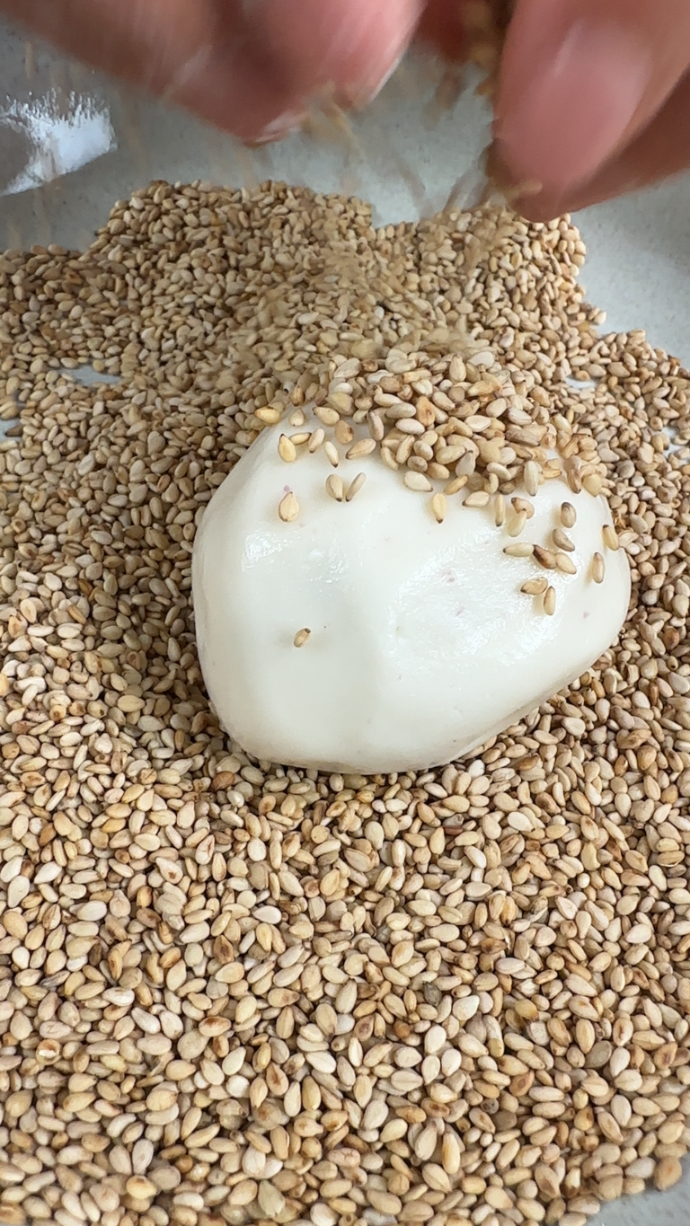 Fried Sticky Rice Balls with Ube Filling (Buchi) - Jeanelleats Food and ...