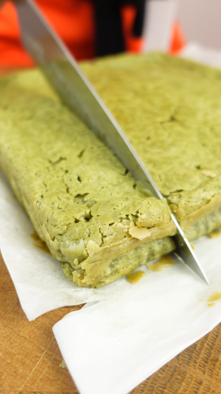 Matcha Butter Mochi - Jeanelleats Food and Travel Blog