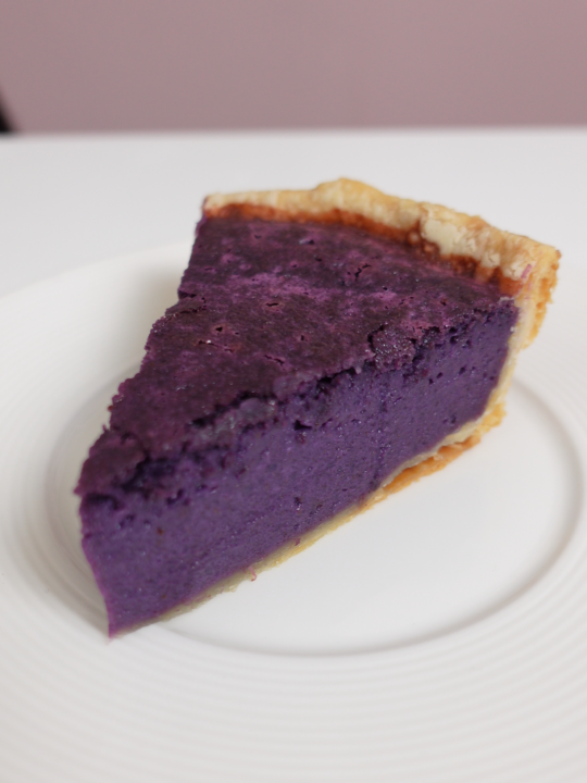 Easy Ube Pie - Jeanelleats Food and Travel Blog