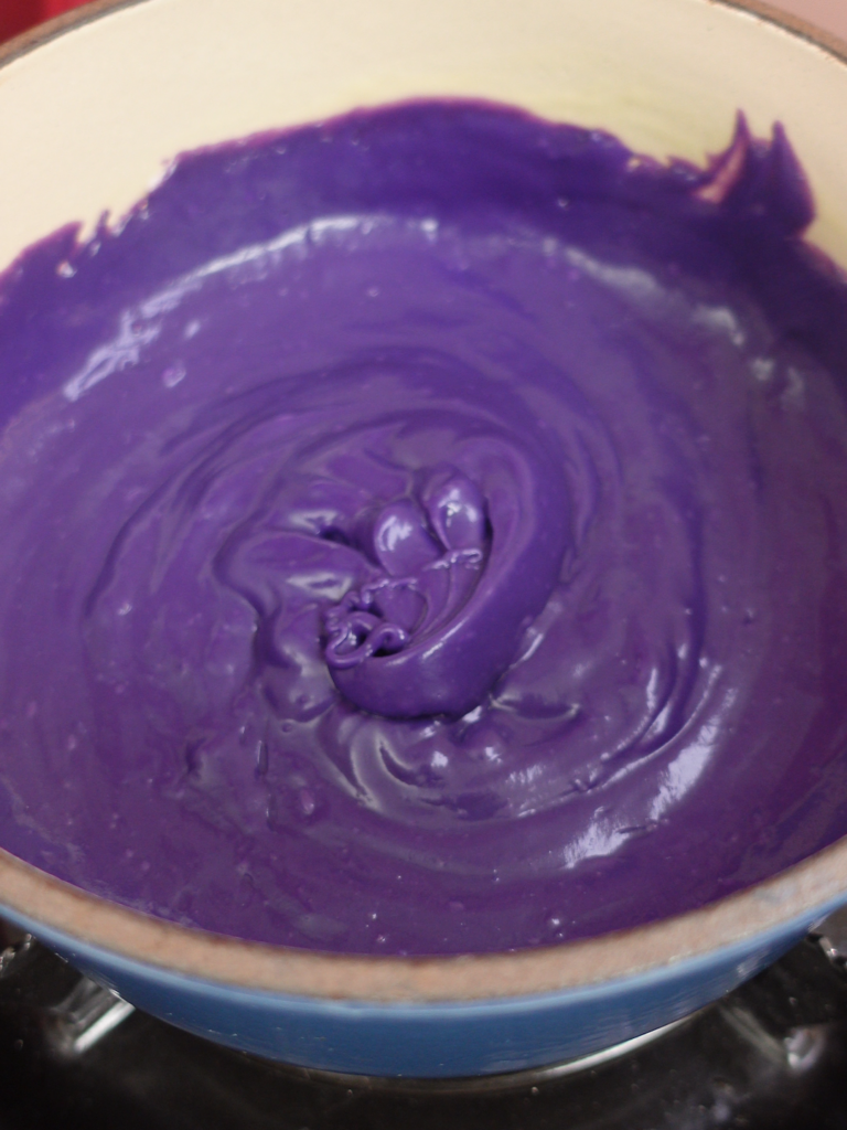 Purple Custard (Ube Creme Patissiere) - Jeanelleats Food and Travel Blog