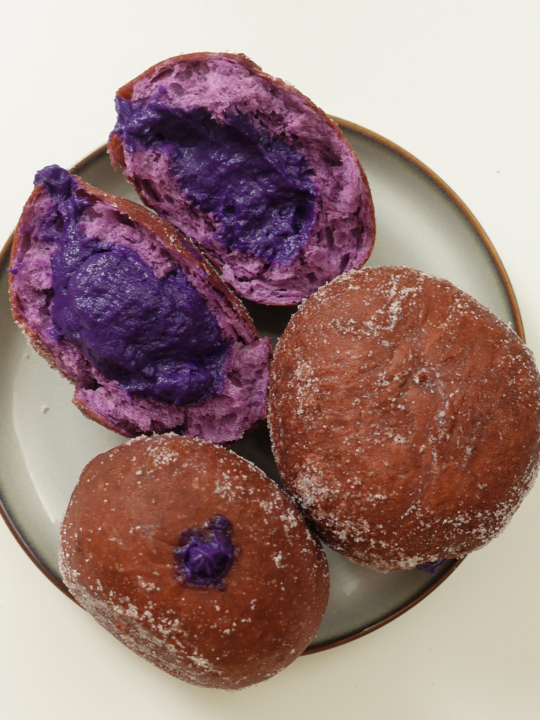 Ube Malasadas (Ube Recipe 8) - Jeanelleats Food and Travel Blog