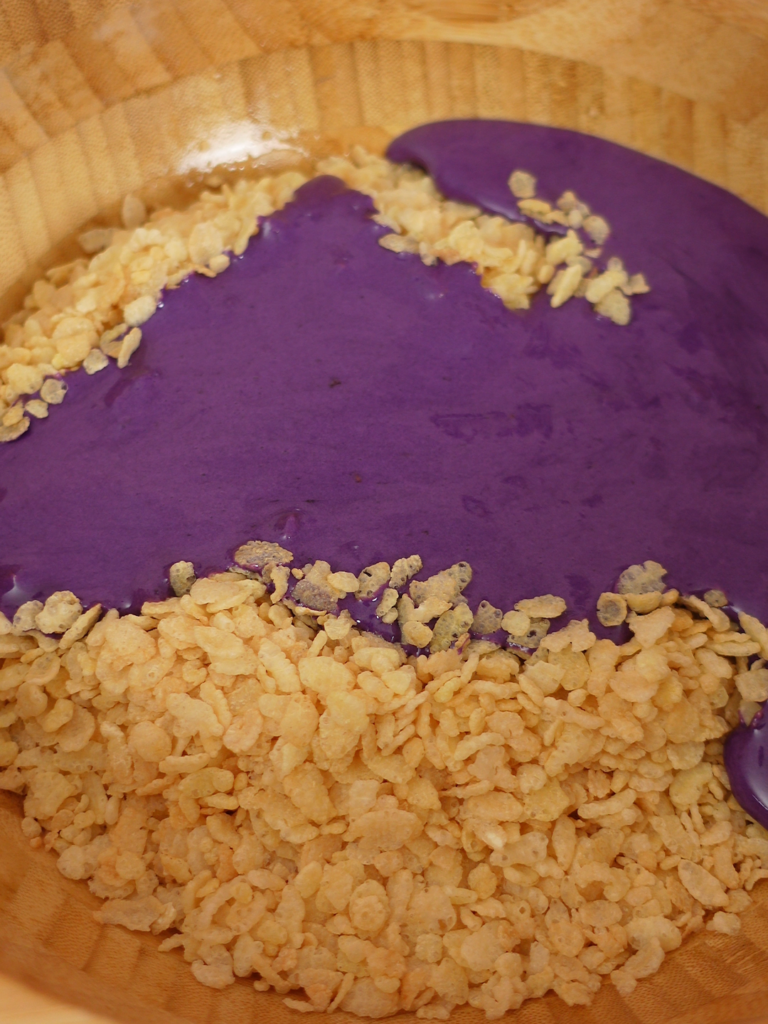 Ube Rice Krispies - Jeanelleats Food and Travel Blog