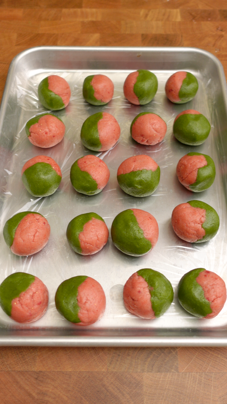 Strawberry Matcha Cookies - Jeanelleats Food and Travel Blog