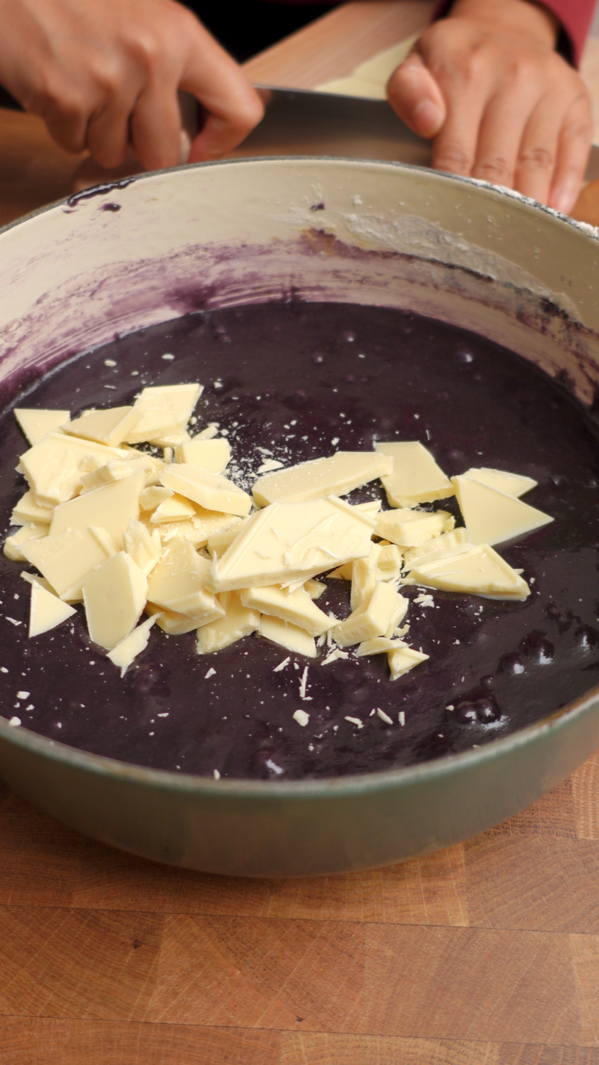 Ube White Chocolate Cookie Bars - Jeanelleats Food and Travel Blog